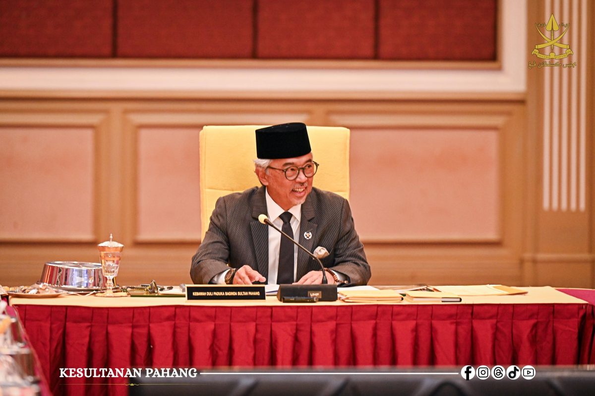 KDPB SULTAN PAHANG ZAHIR UCAPAN TAHNIAH KEPADA TIGA AHLI BAHARU JUMAAH PANGKUAN DIRAJA NEGERI ...