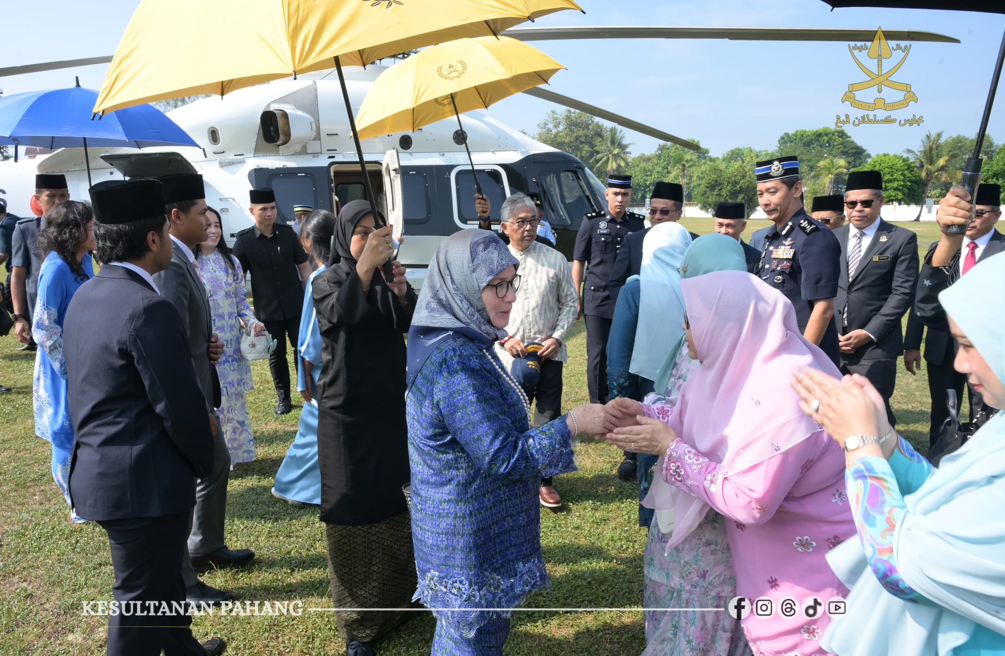 KDPB SULTAN PAHANG, KDPB TENGKU AMPUAN PAHANG BERKENAN BERANGKAT KE ...