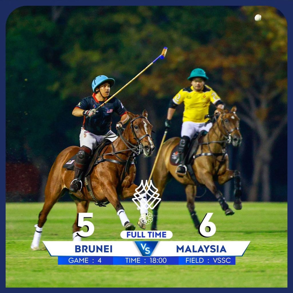 PASUKAN POLO MALAYSIA MARA KE SEPARUH AKHIR SUKAN SEA THAILAND 2025 - Istana Pahang